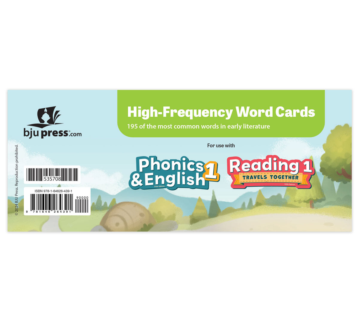 BJU Phonics and English 1 and Reading 1 High-Frequency Word Cards ...